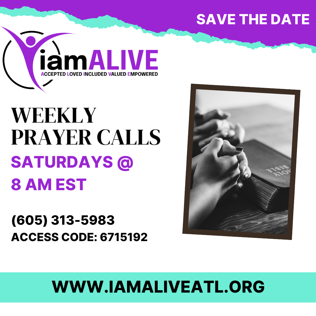 iamALIVE Prayer Calls